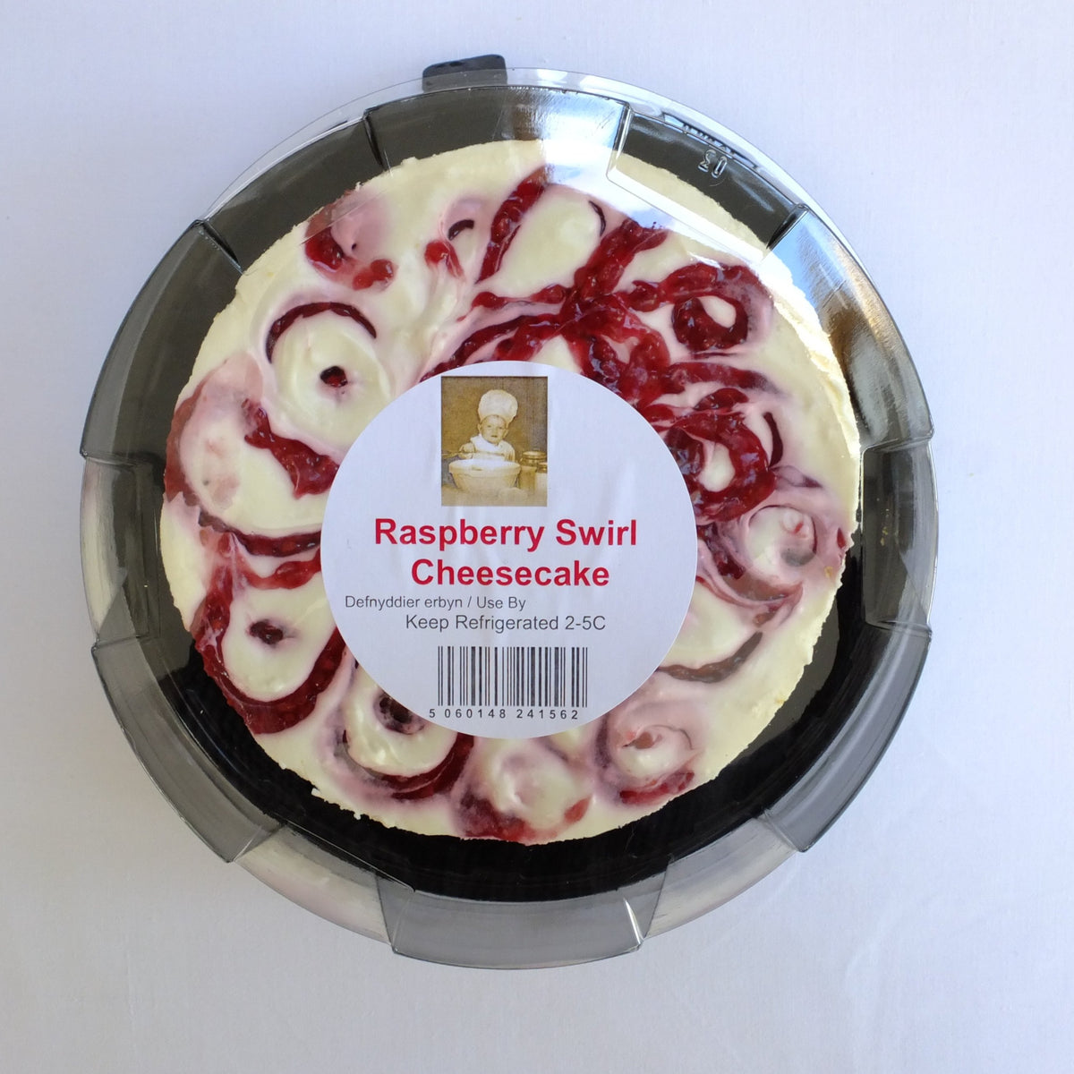 Raspberry Swirl Cheesecake – Siwgr a Sbeis